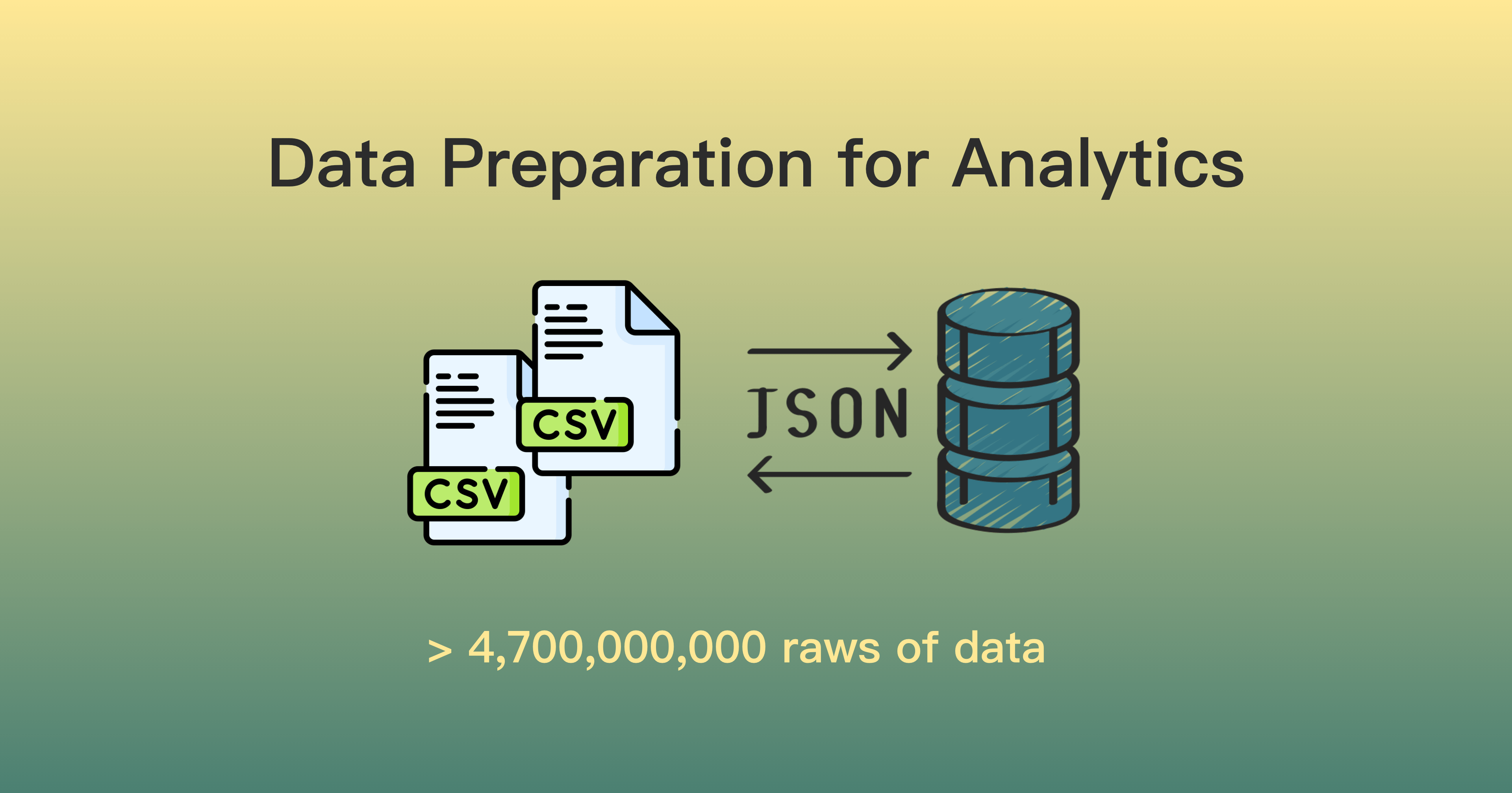 Data Preparation for Analytics | OSS Insight